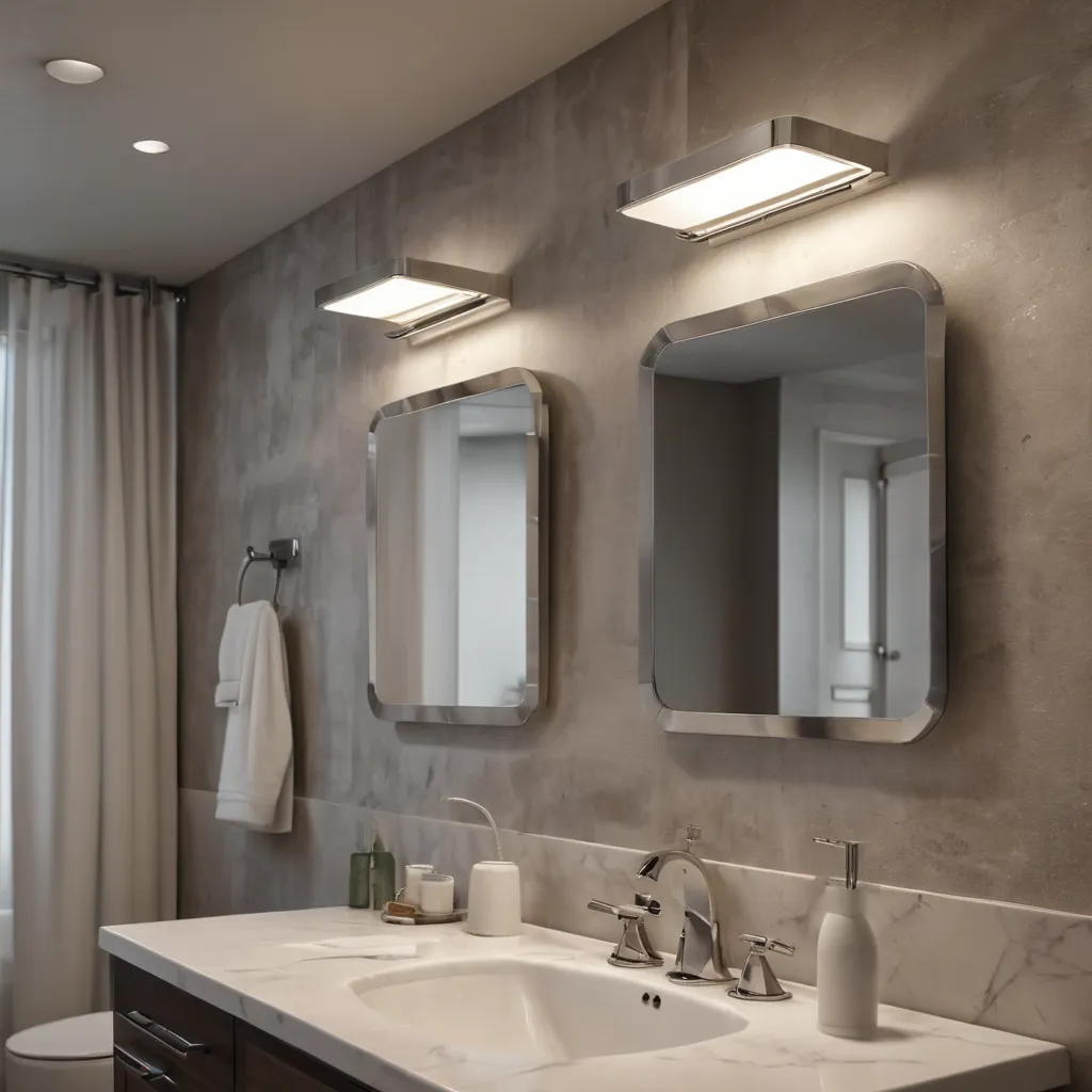Brushed Nickel LED Bathroom Lights: Style & Functionality