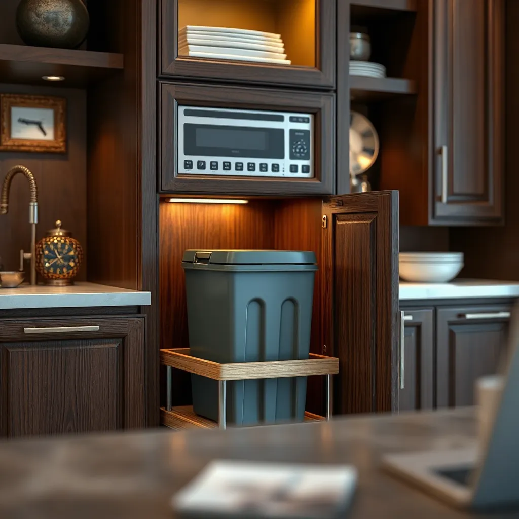 Cabinet Door Trash Pull-Out: Smart Kitchen Solutions