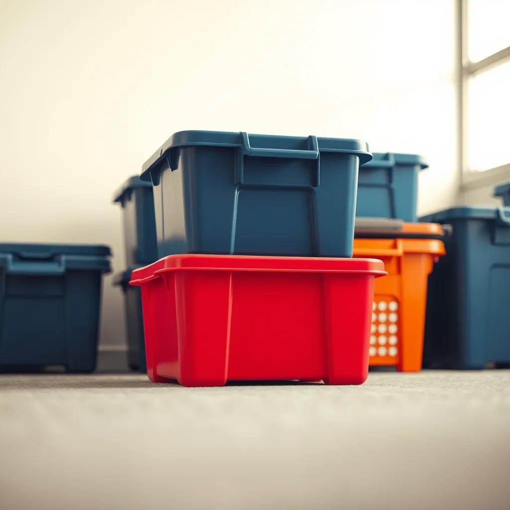 Exploring Bulk Plastic Storage Bins for Effective Organization