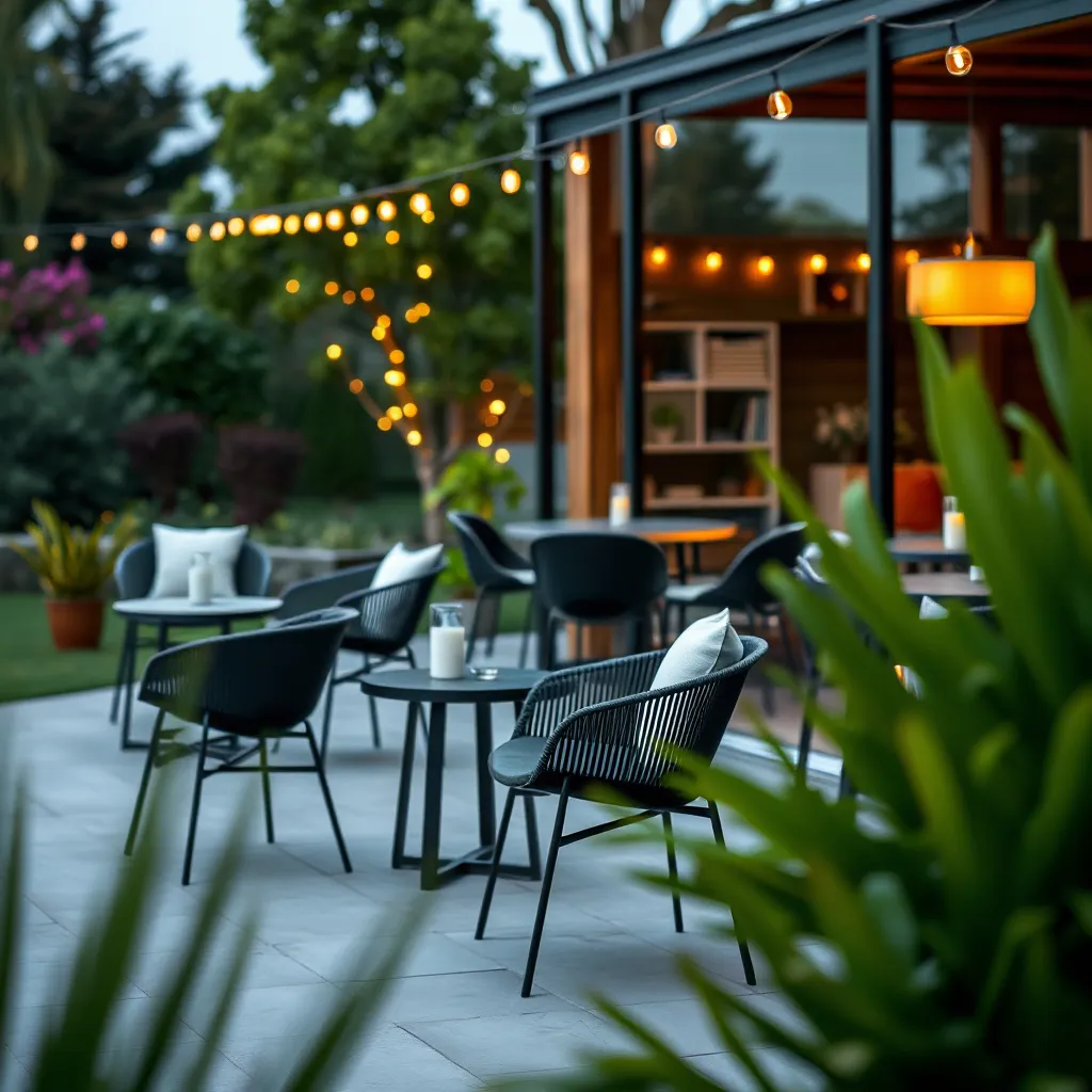 Outdoor Party Chairs: Design and Functionality