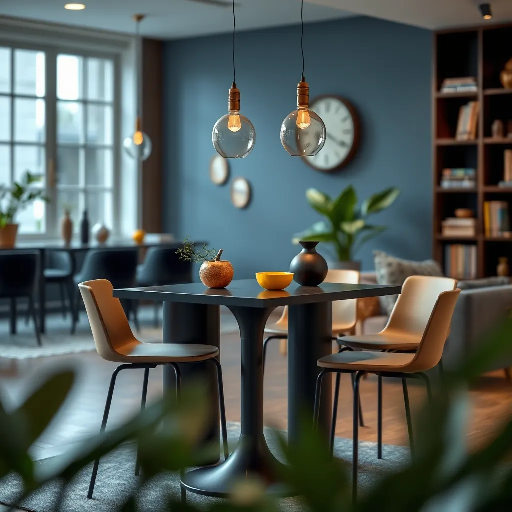 Small Square Counter Height Tables: Design and Use