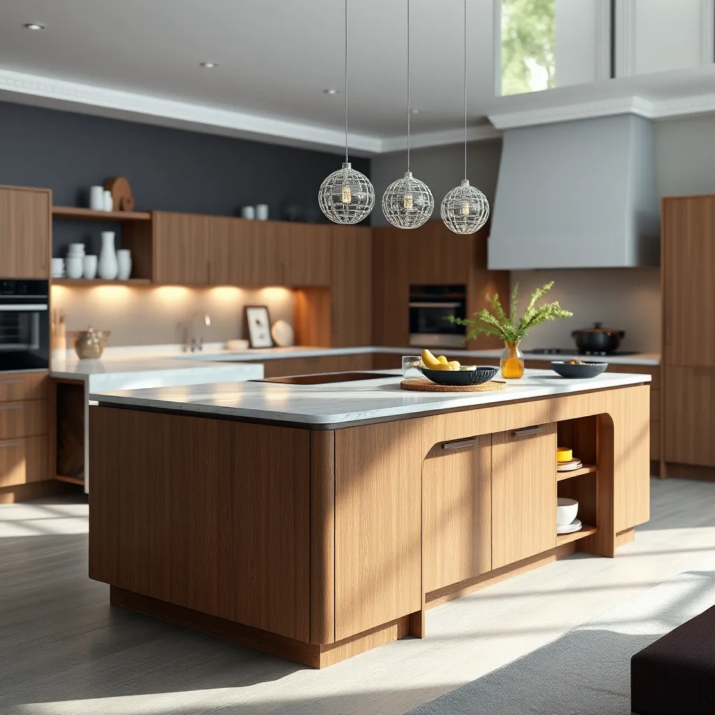 Kitchen Islands with Expandable Tops: Space Savers