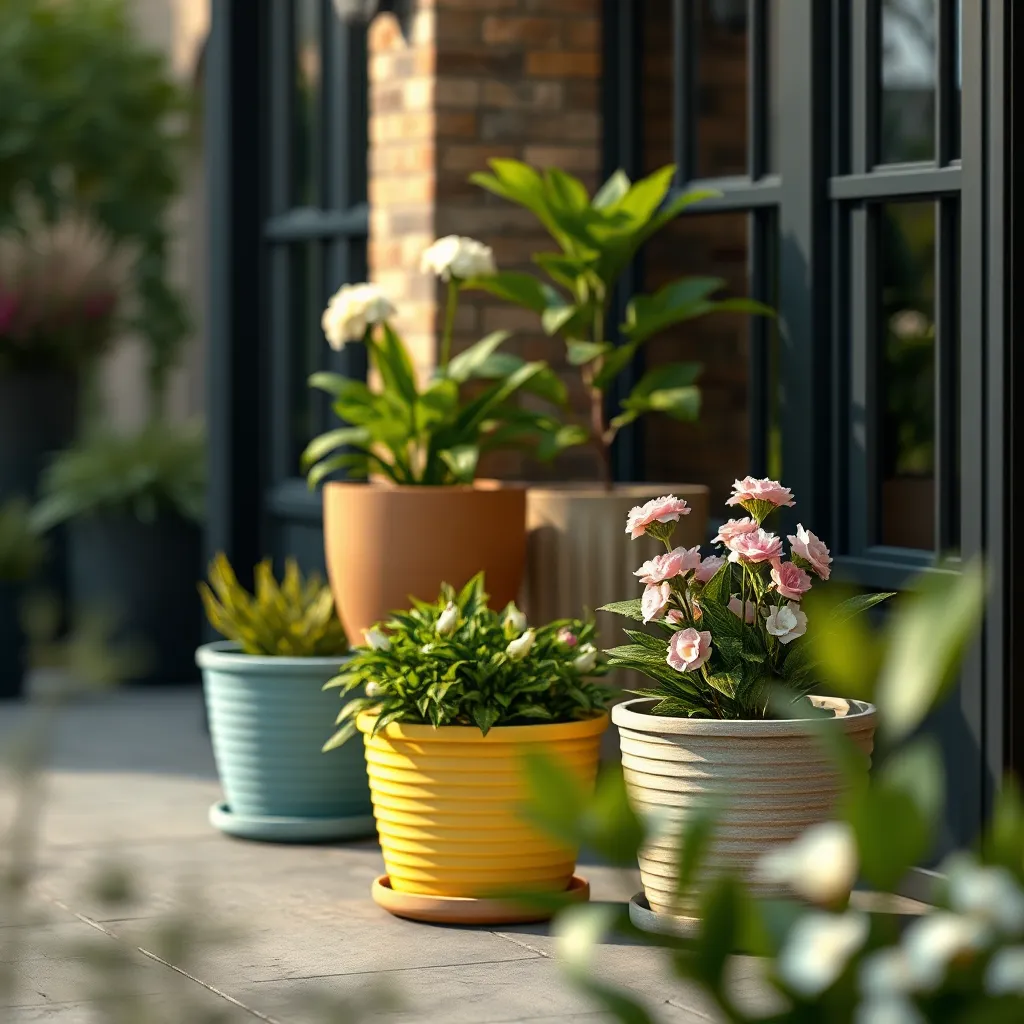 Outdoor Flower Pot Sets: Enhance Your Outdoor Space