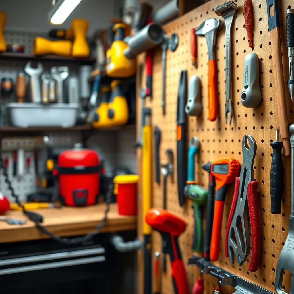 Exploring the Benefits of Peg Board Tool Racks