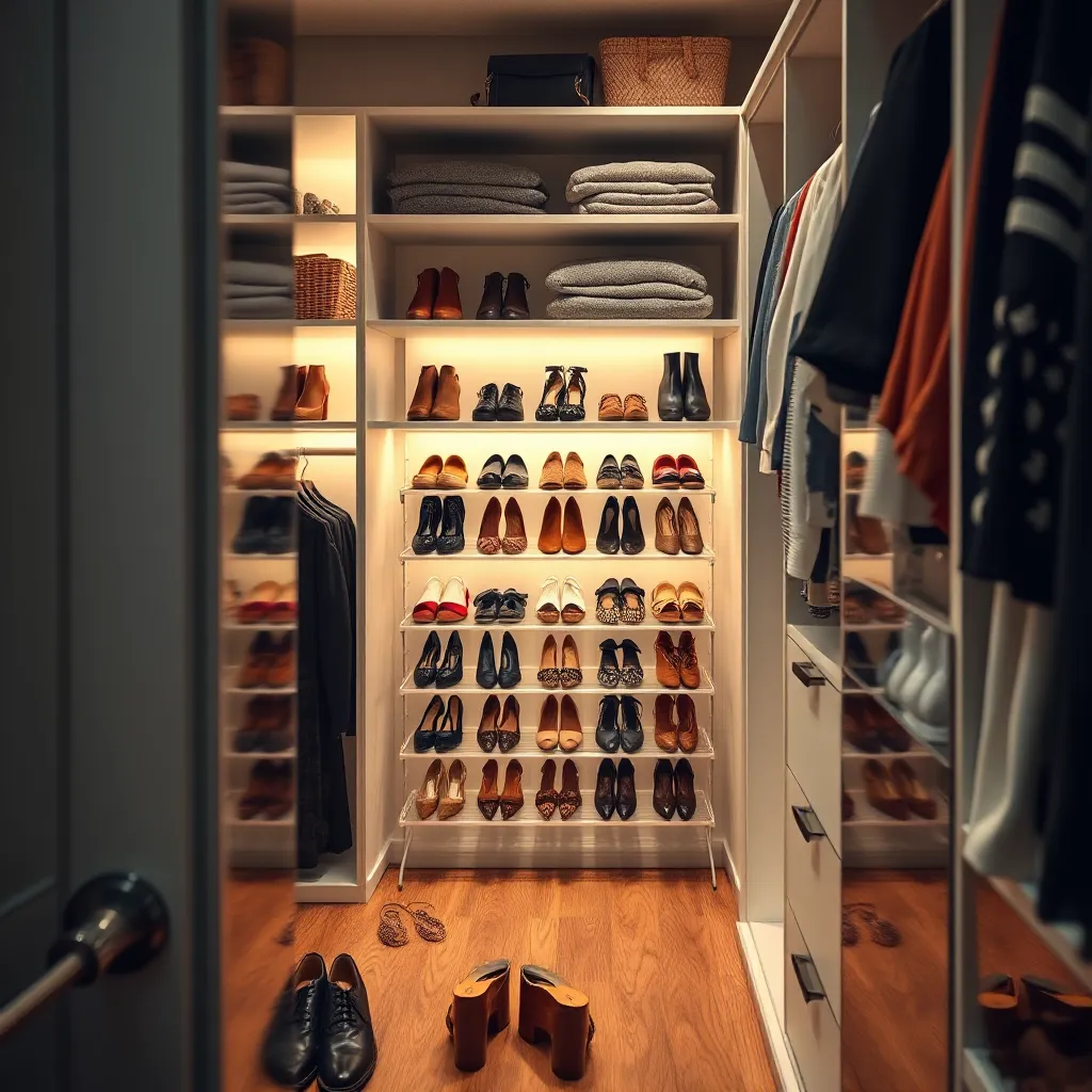 Smart Shoe Storage Solutions for Organized Closets